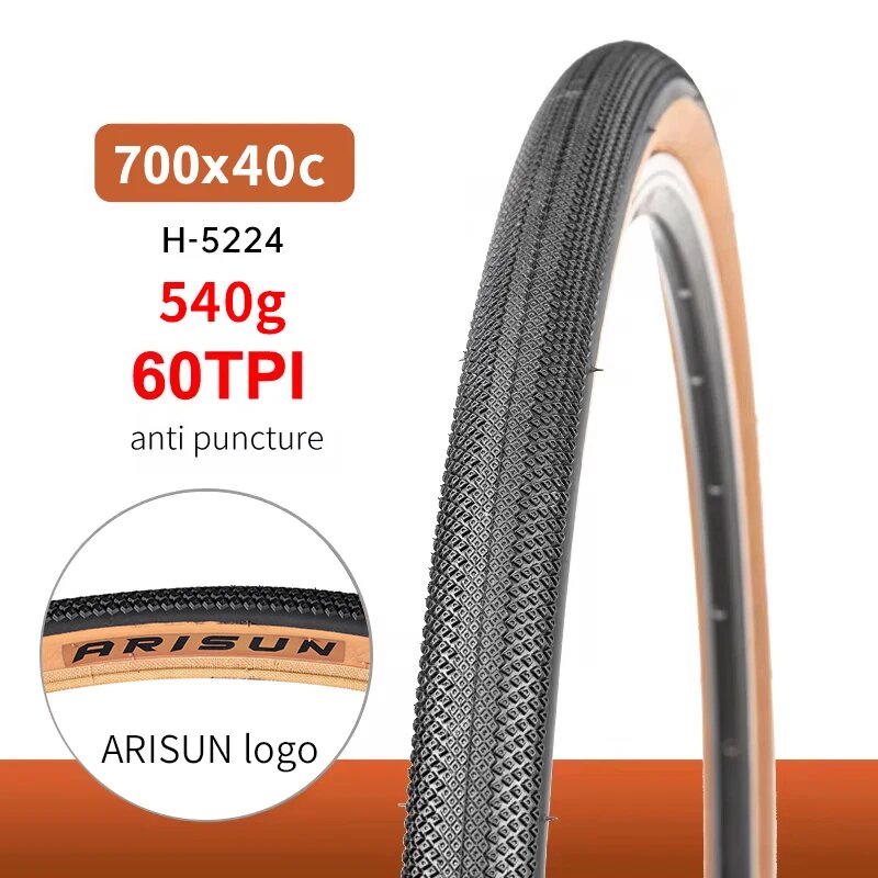 Велосипедные шины Chaoyang ARISUN 700C 700x25/28/35/40C AR 700x40C wire60TPI