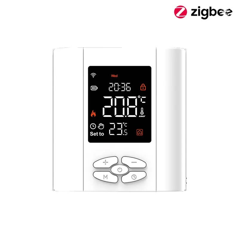 Аккумуляторный термостат Rti-Tek T5 для газового котла T5Z-Zigbee