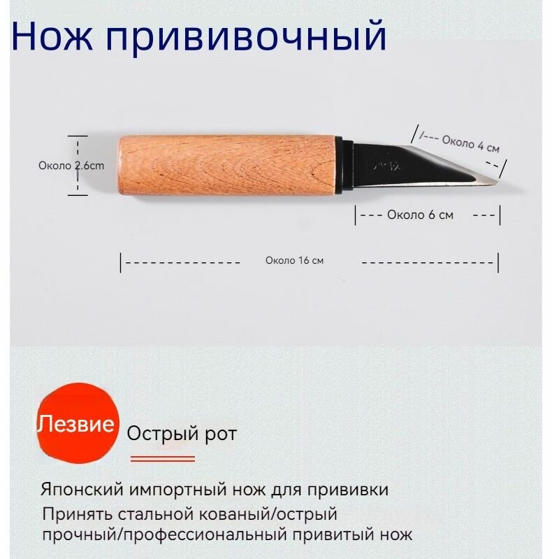 Нож для прививок Сделано в Японии