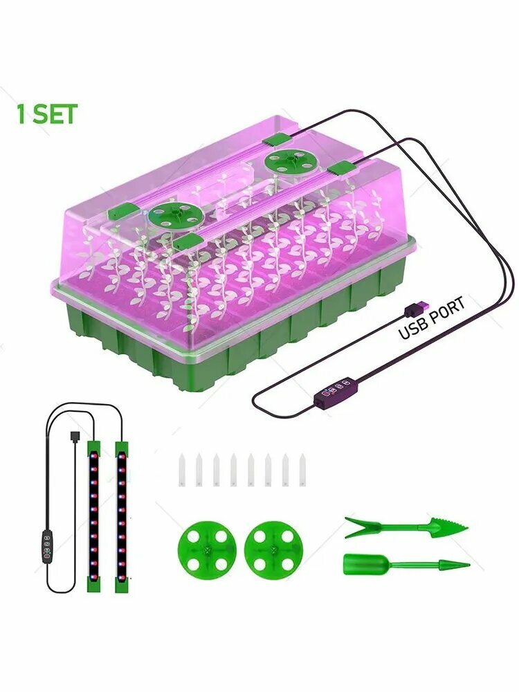 Парник, теплица мини PP-PB00118-250612A-25 0.374х0.23