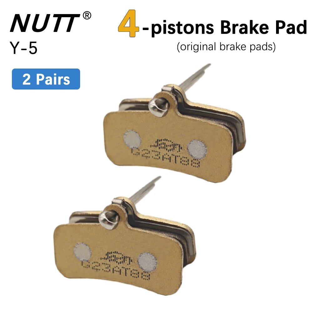 NUTT Y-5 тормозные колодки керамика 2/4 поршня 4-pistons 2 Pairs