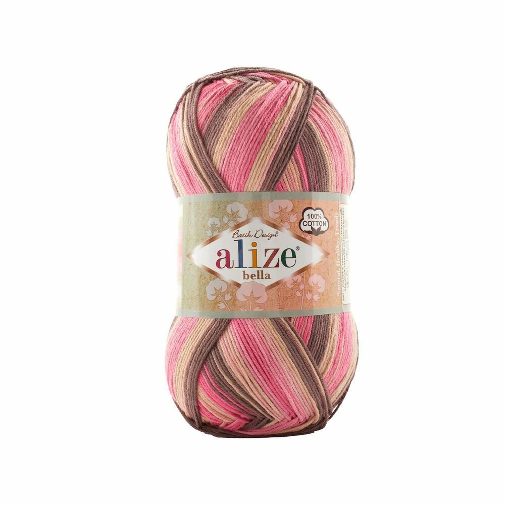 Пряжа Alize Bella Batik 100 7829 (5 мотков по 100г/360м)