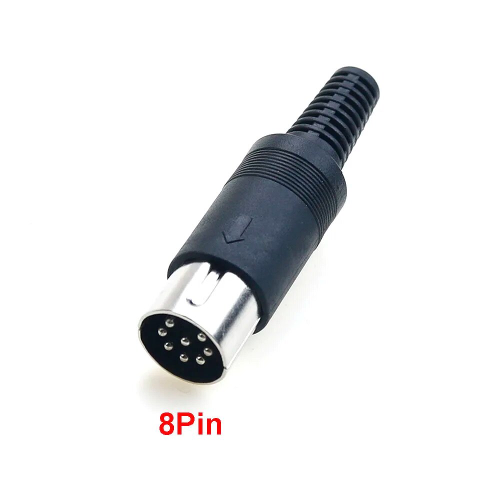 DIN штекер/гнездо для кабеля клавиатуры PS2 5pcs, 8Pin