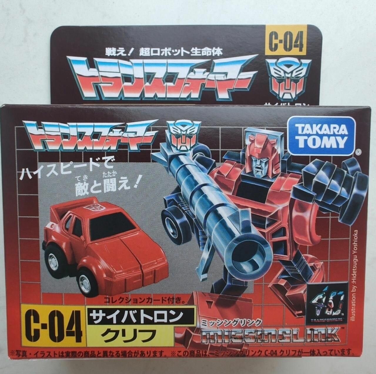 Трансформеры игрушки Такара Томи C-04 Cliff Transformers Missing Link Takara Tomy
