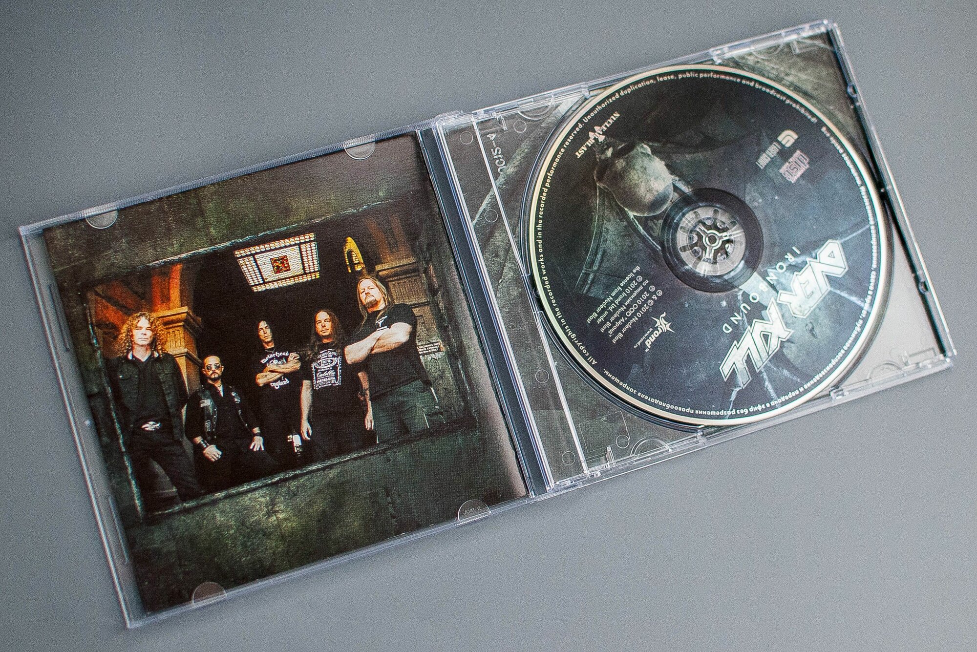 Overkill - Ironbound Аудио CD Лицензия — фото 1