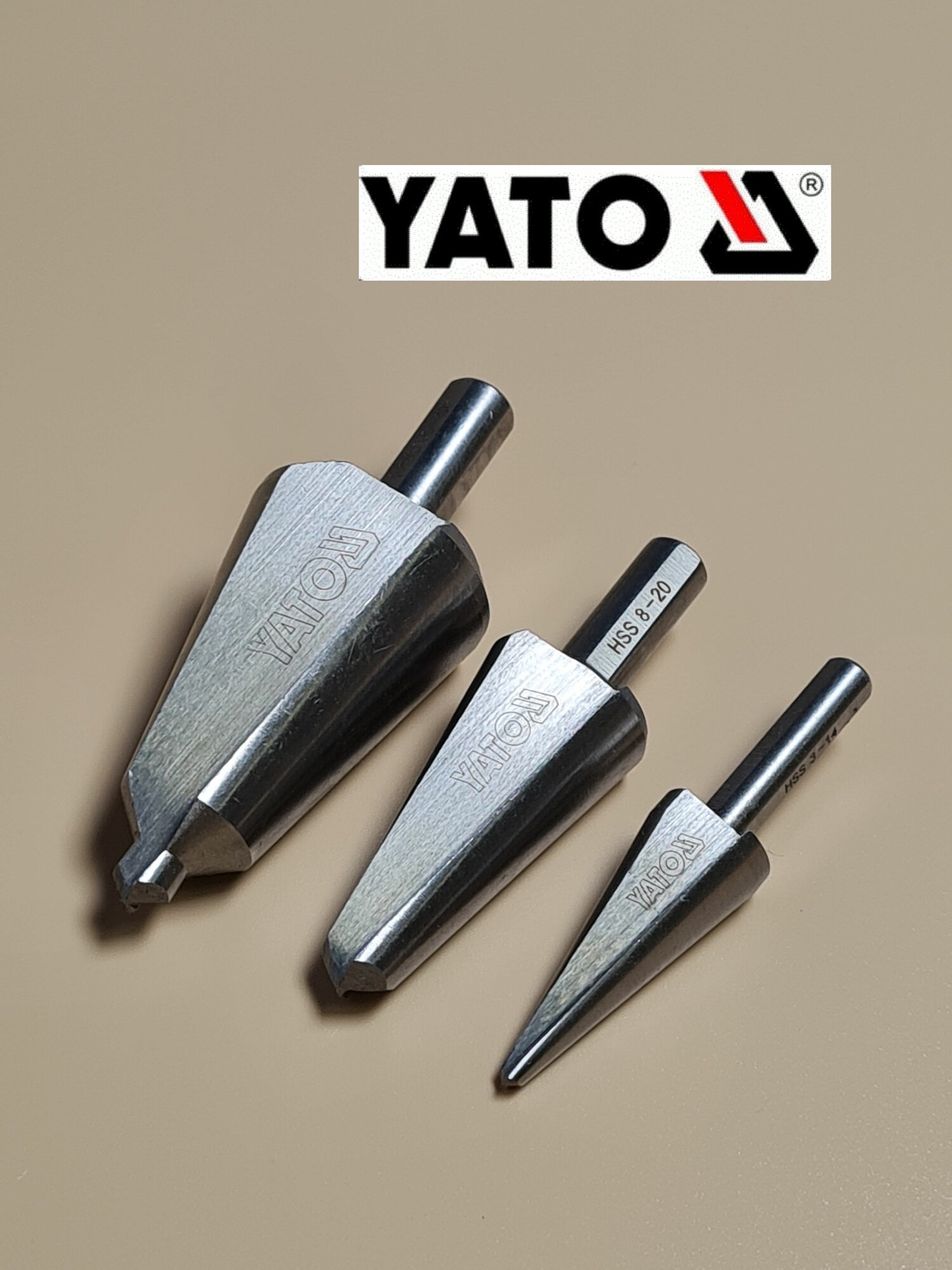 Набор конических сверл Yato 3 шт. арт. YT-44730
