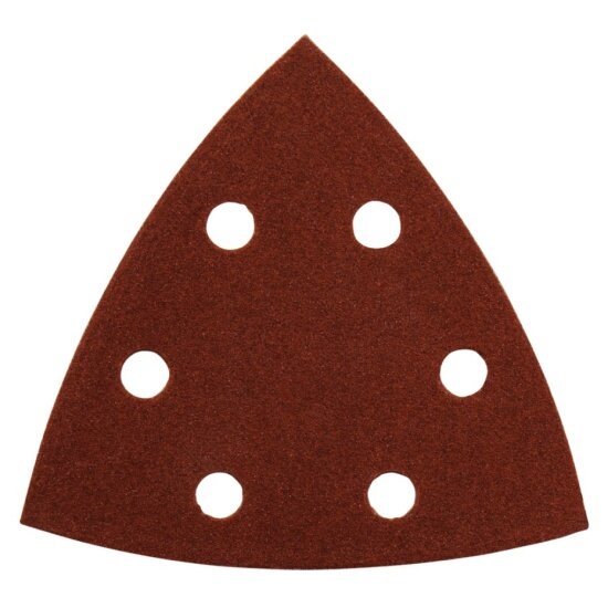 Бумага шлифовальная треугольная на липучке Makita 94 мм, A180, 10 шт. (D-58637)