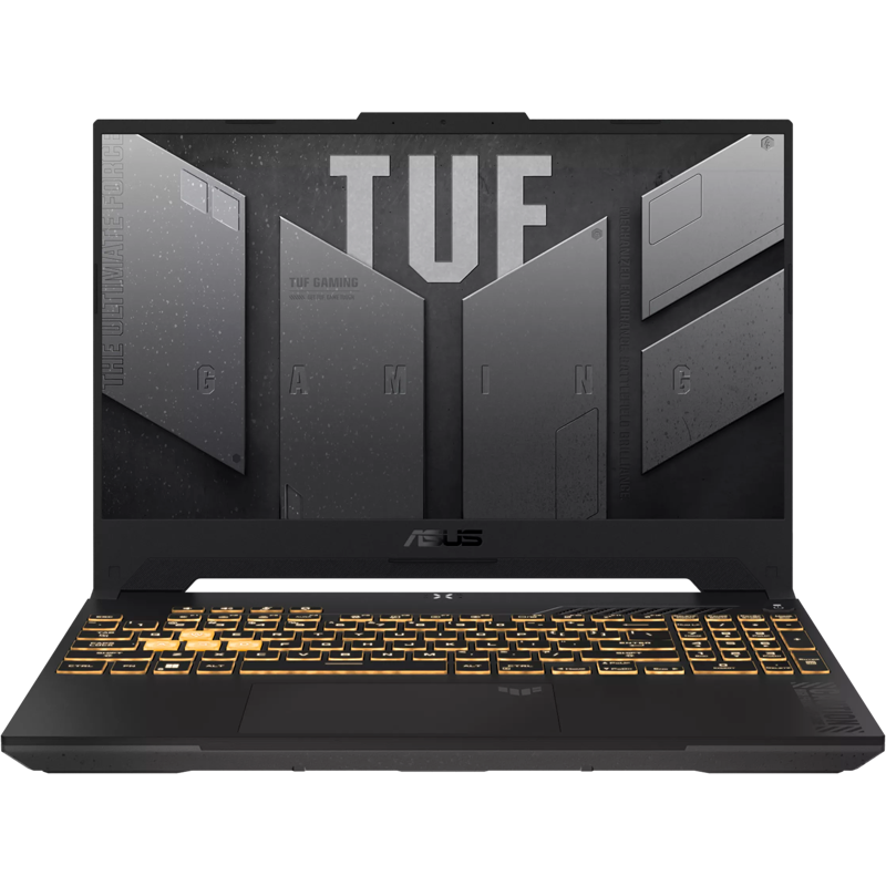 ASUS Ноутбук ASUS TUF Gaming F17 FX707VJB-HX100 90NR0MY5-M003R0 (Core 5 210H-2.20ГГц, 16ГБ, 512ГБ SSD, 6ГБ GFRTX3050, 1ГБит LAN, WiFi, BT, WebCam, 17.3 1920x1080 IPS матов, без ОС), серый