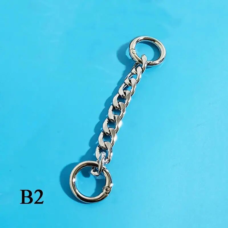 Цепочка удлинитель для сумки 20см, B2 silver