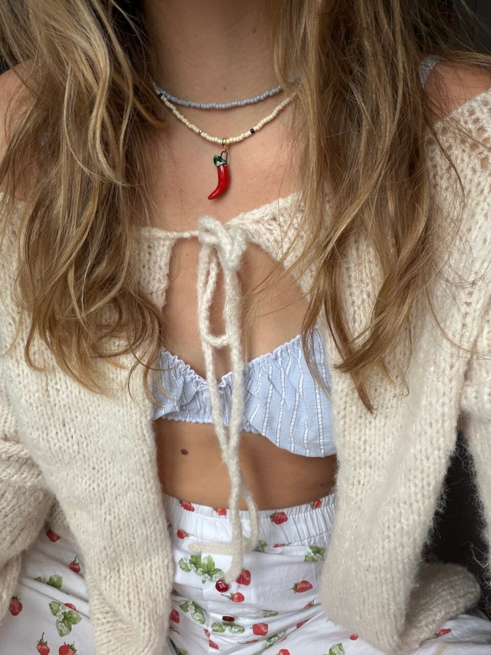 Бусы, керамика