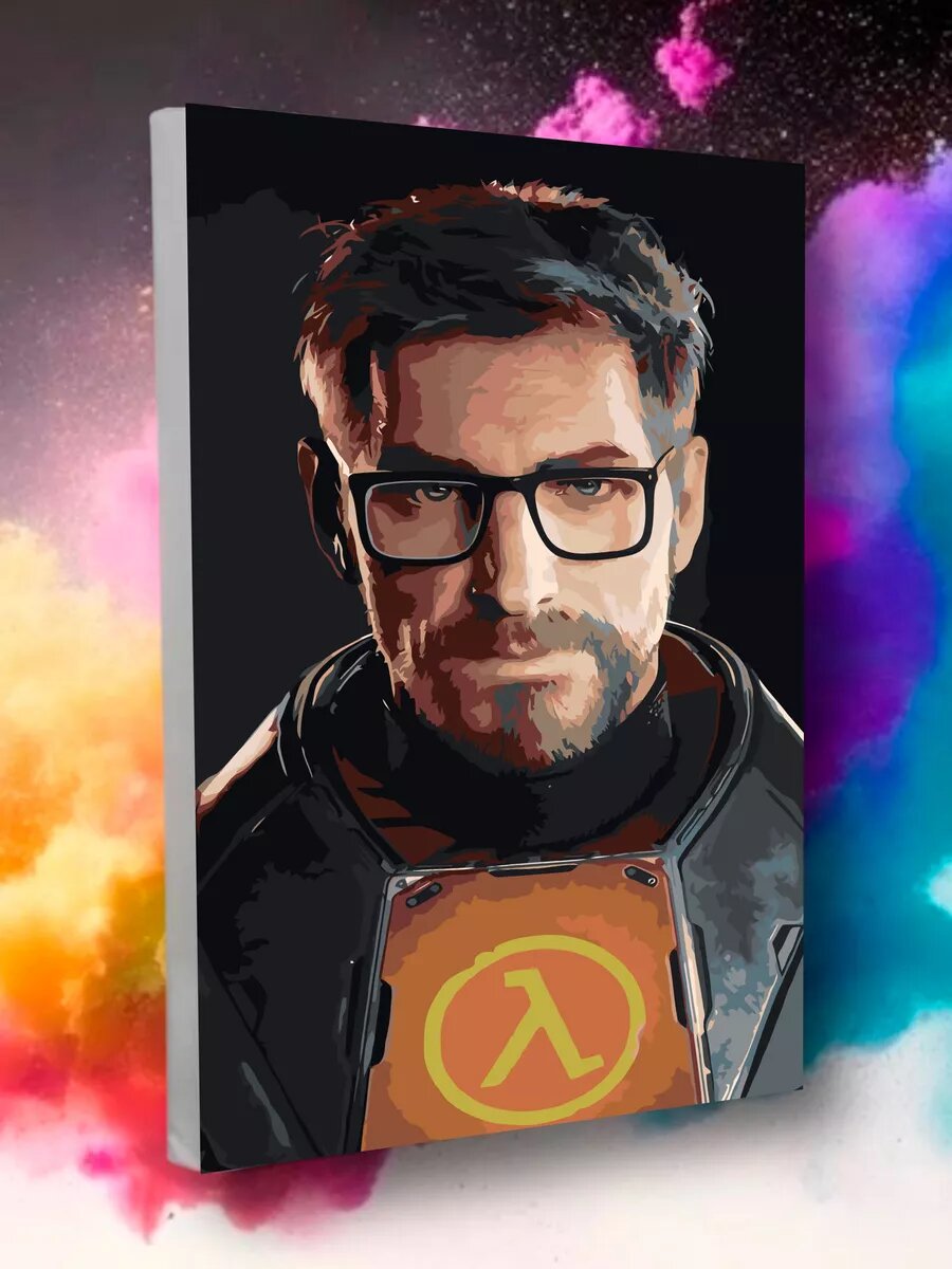 Картина по номерам Half-Life