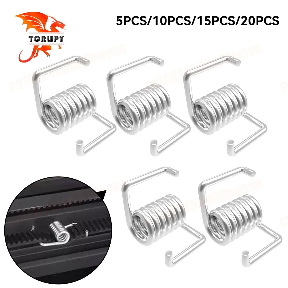 5 шт.-20 шт. пружины натяжителя ремня ГРМ с торсионным замком, детали 3D-принтера GT2 2GT, ремень ГРМ 6 мм для аксессуаров для 3D-принтеров