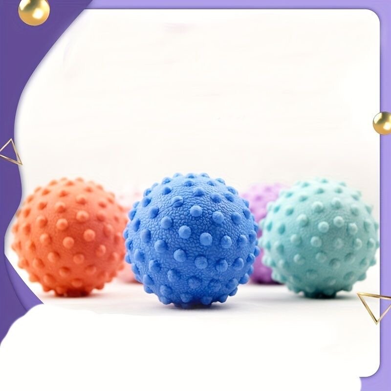 Мяч массажный, для фасций, для стоп, йога, фитнес, без бренда