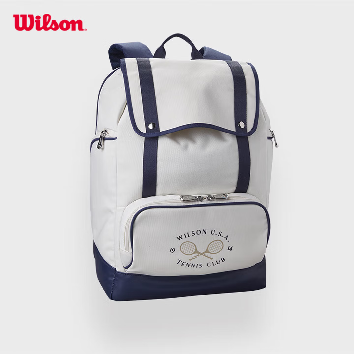 Многофункциональный теннисный рюкзак Wilson Heritage 1914 в стиле ретро для 2-3 ракеток