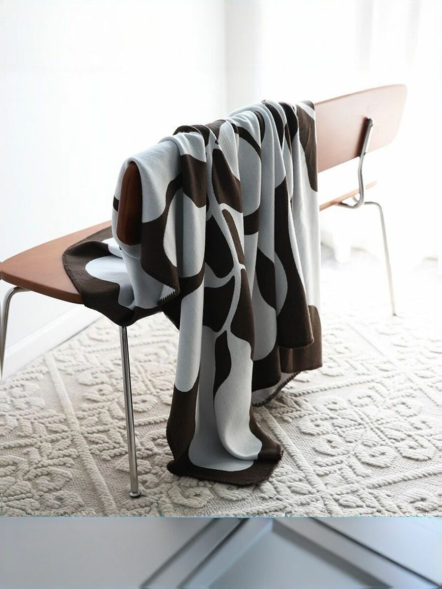 Искусственное кашемировое покрывало для дивана, 130 x 180 см