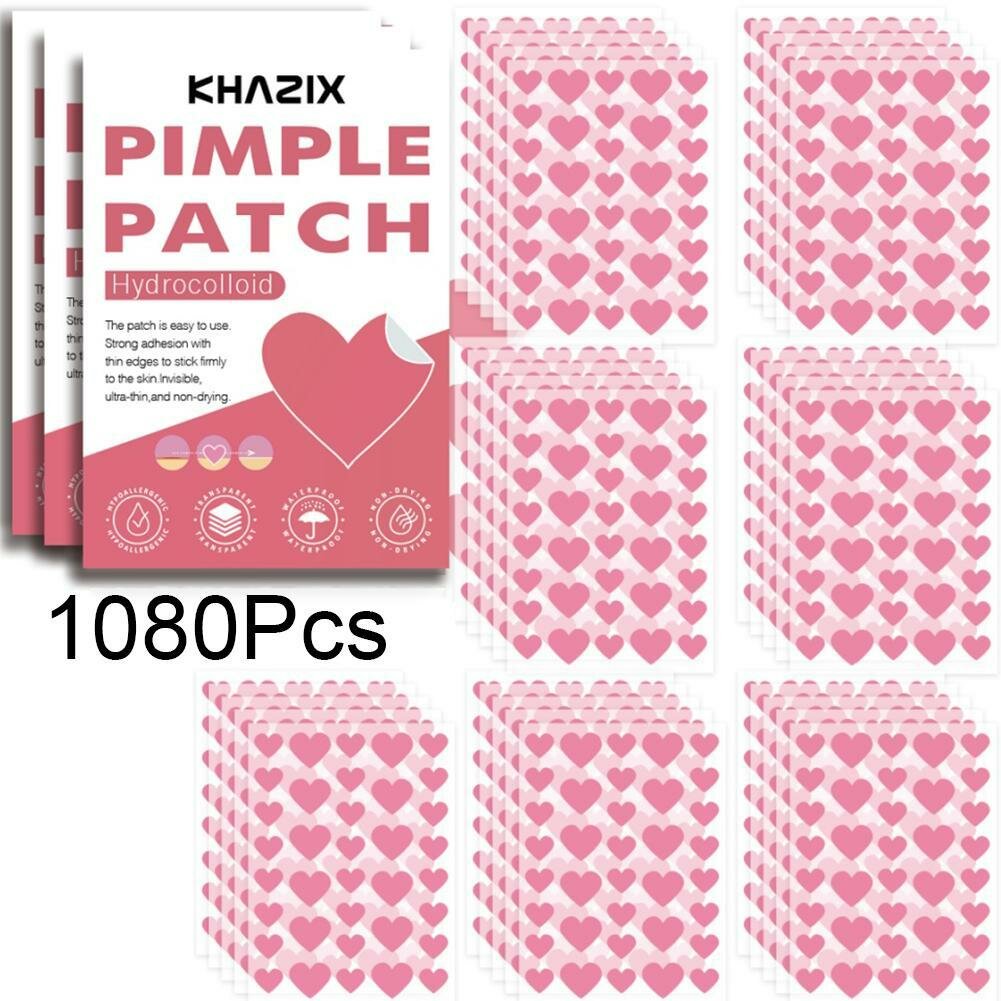 Патчи от прыщей гидроколлоидные / наклейки от прыщей в виде звездочек