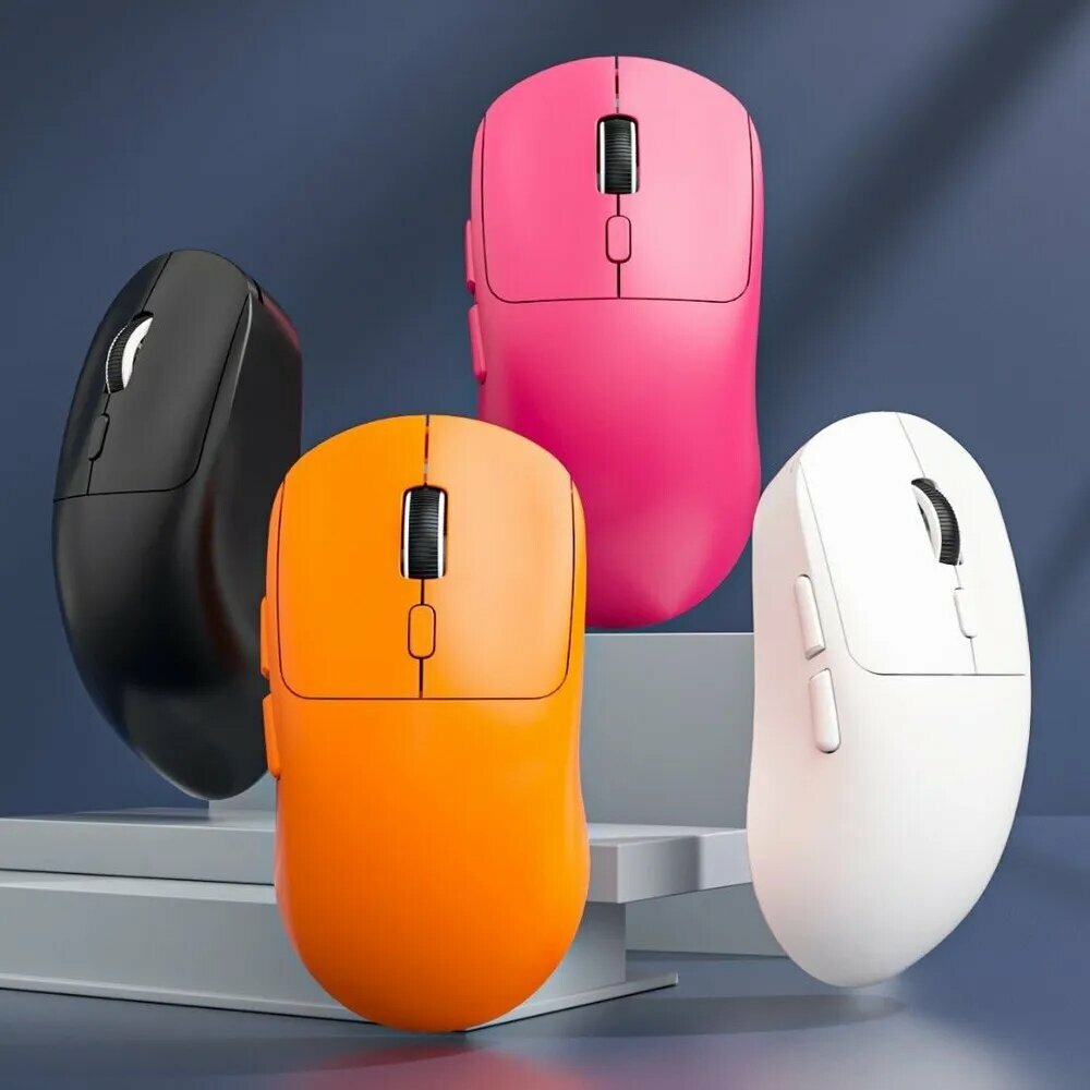 Игровая мышь беспроводная VXE R1 PRO MAX, оранжевый