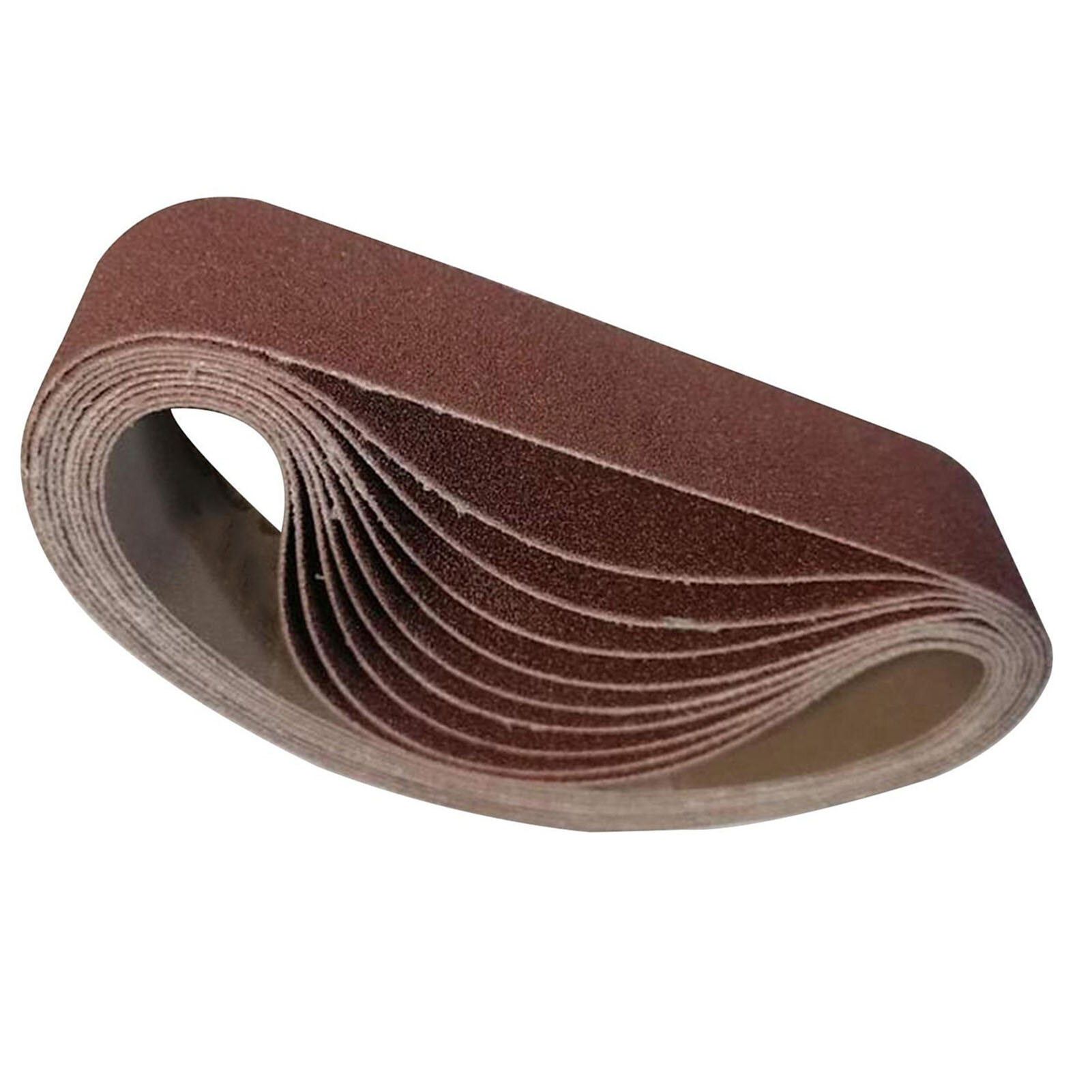 10 шт. абразивные ленты с зернистостью 80, шлифовальные ленты из глинозема для деревообработки, полировки металла 1,18x12,99 дюйма