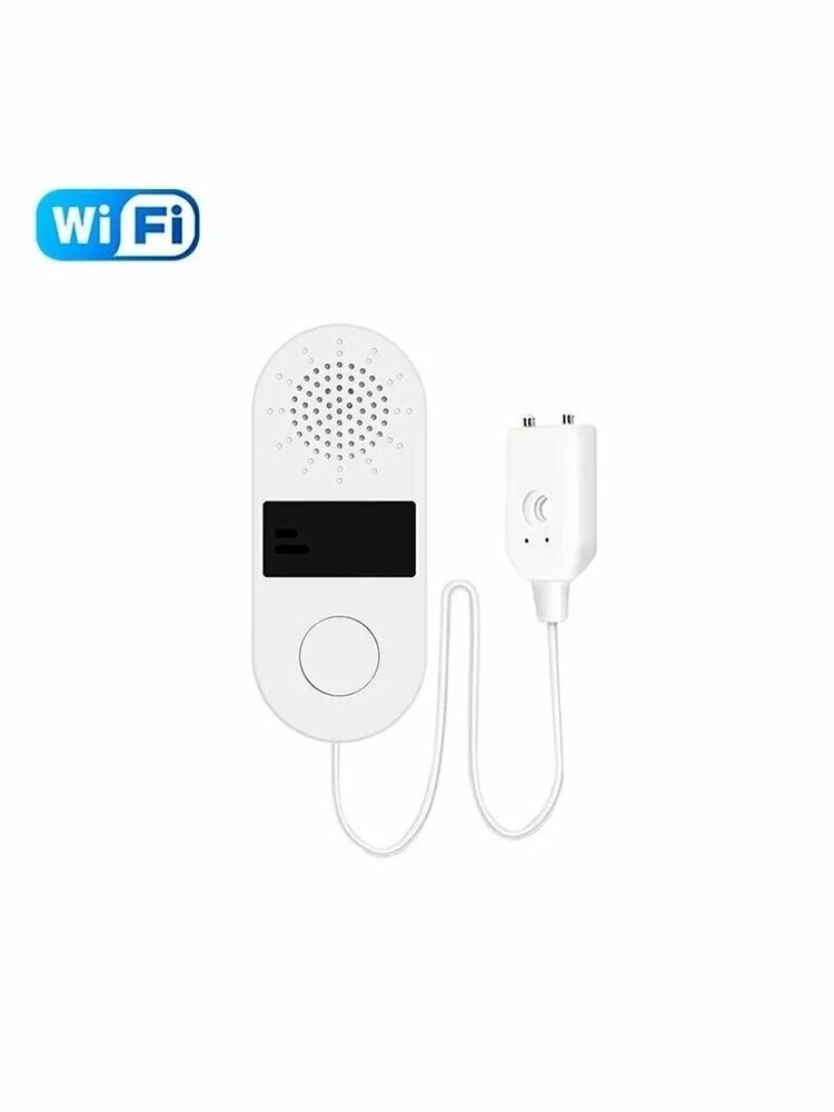 Датчик утечки воды, 130 дБ, Tuya WiFi, уведомление из приложения Smartlife, сигнализация об утечке воды