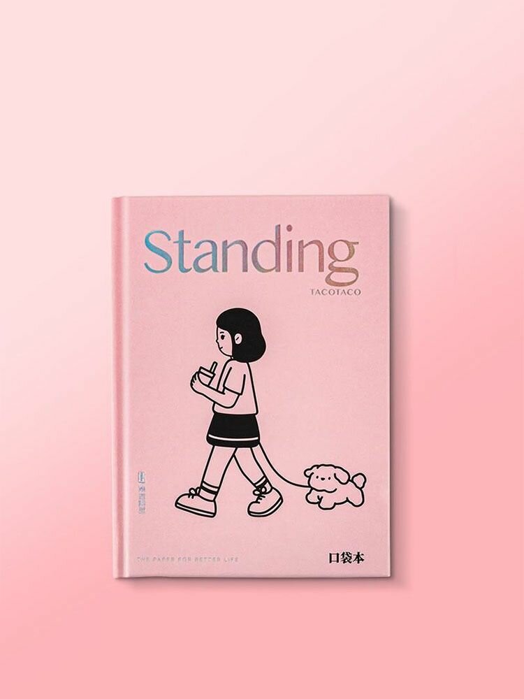 Простой блокнот в корейском стиле высокого качества, портативный студенческий мини-блокнот, мини-карманная книга большой емкости, канцелярские принадлежности, ежедневник