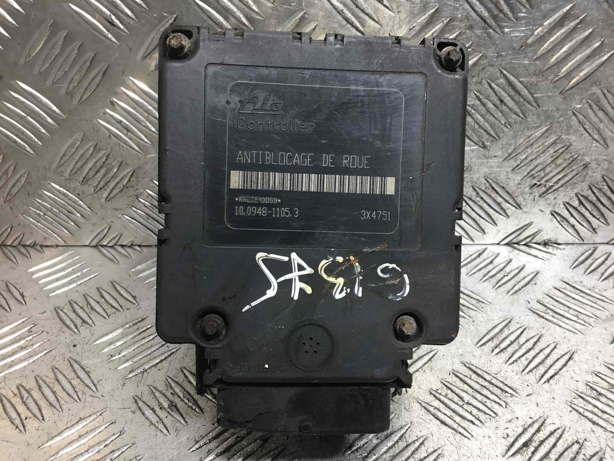 Б/У Блок ABS Peugeot 206 1 поколение (1998-2003) 2002 г.