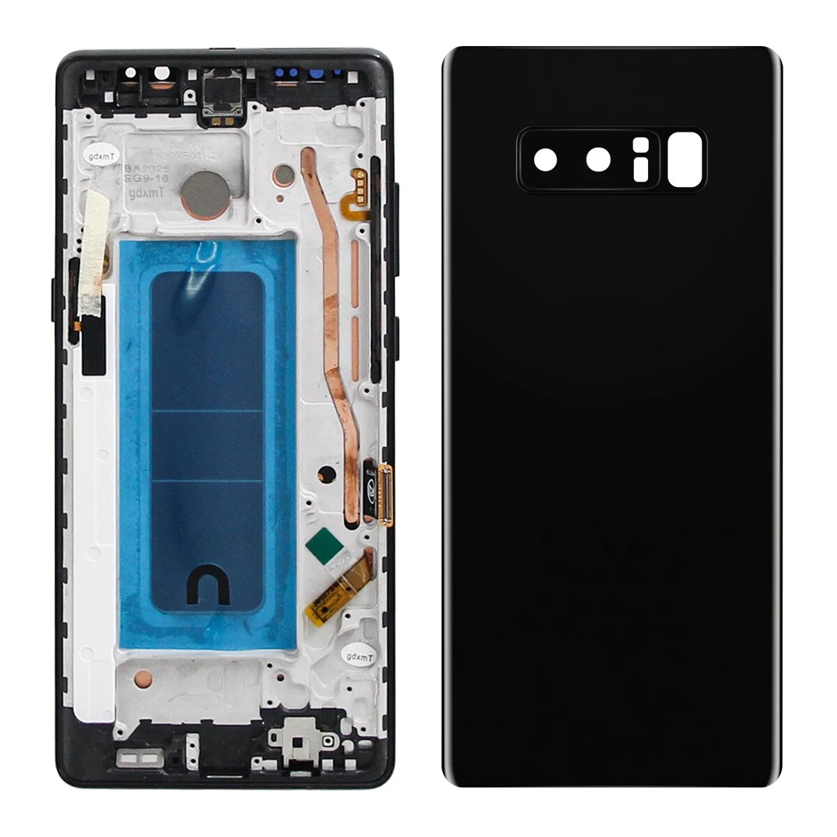 TFT для Samsung Note8 N950F N950U N950W N950FD ЖК-дисплей с цифровым преобразователем сенсорного экрана в сборе для Samsung Note 8, ЖК-дисплей Black Frame Cover