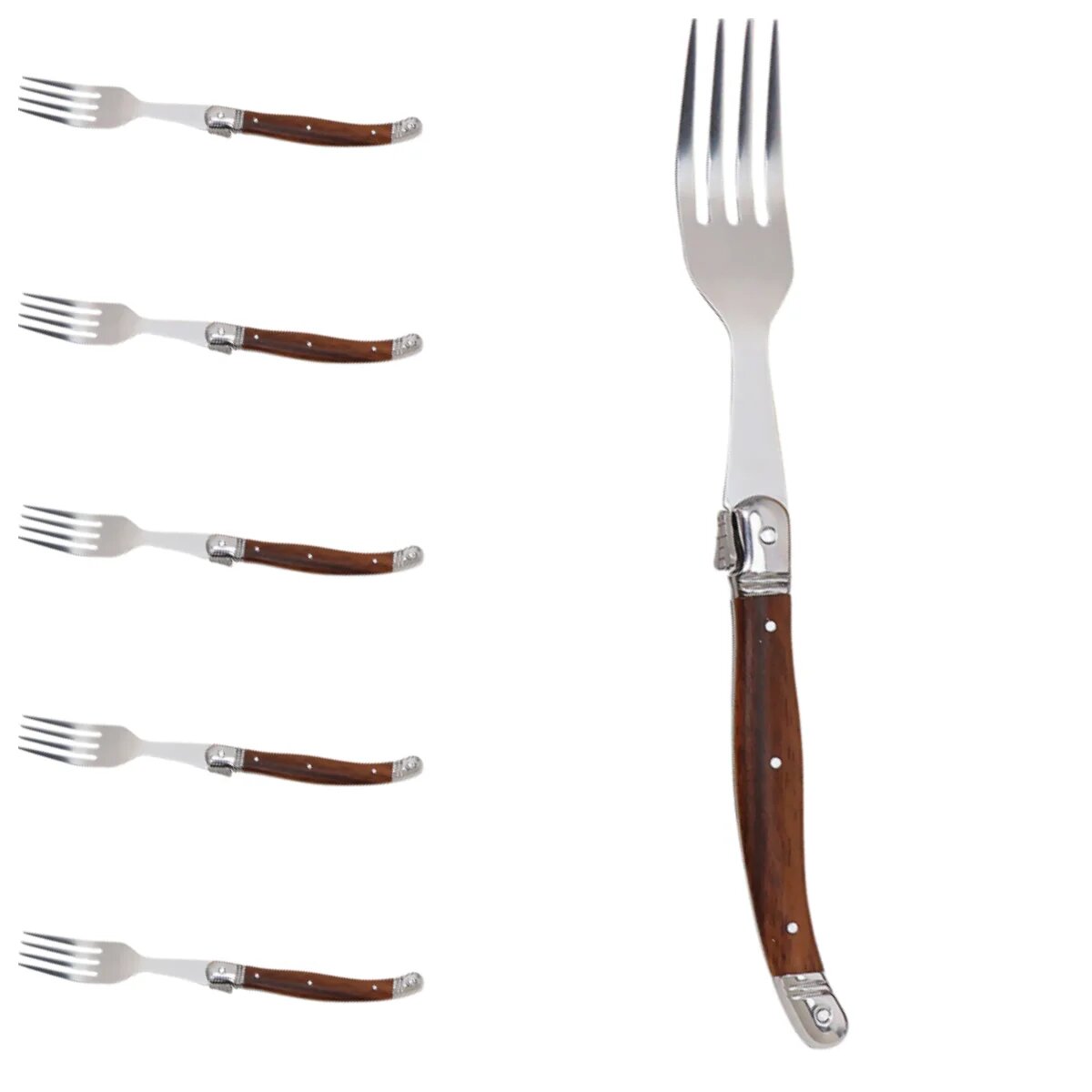 Набор ножей для стейка Laguiole из нержавеющей стали