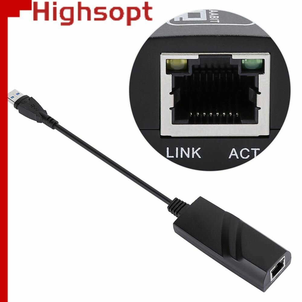Ethernet адаптер, Удобный и компактный, для 10/100/1000Mbps