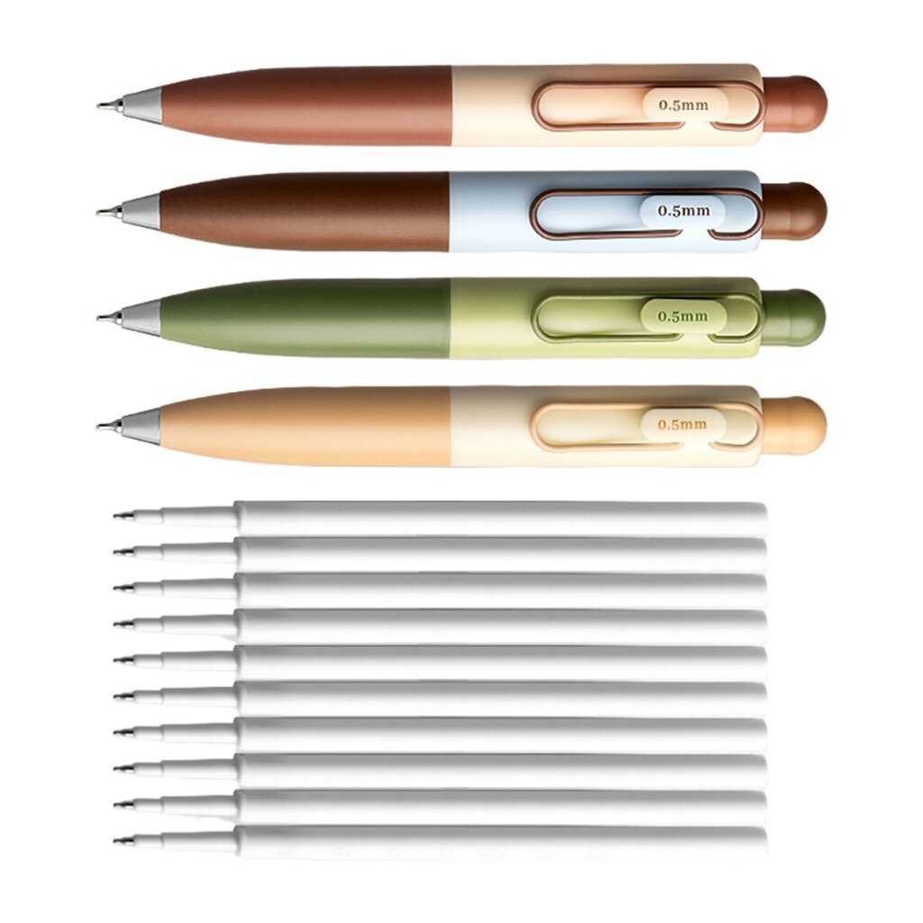 4 портативных пишущих инструмента премиум-класса с 10 сменными картриджами