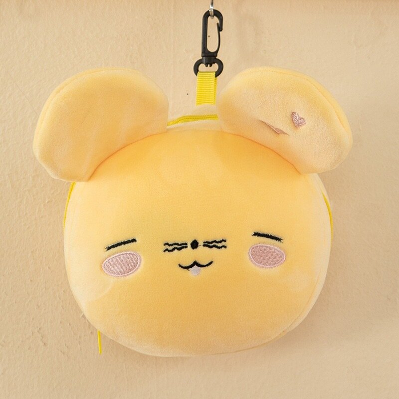 Многофункциональная маска для глаз, подушка для шеи, милая мультяшная маска для глаз, U-образная подушка, подушка «два