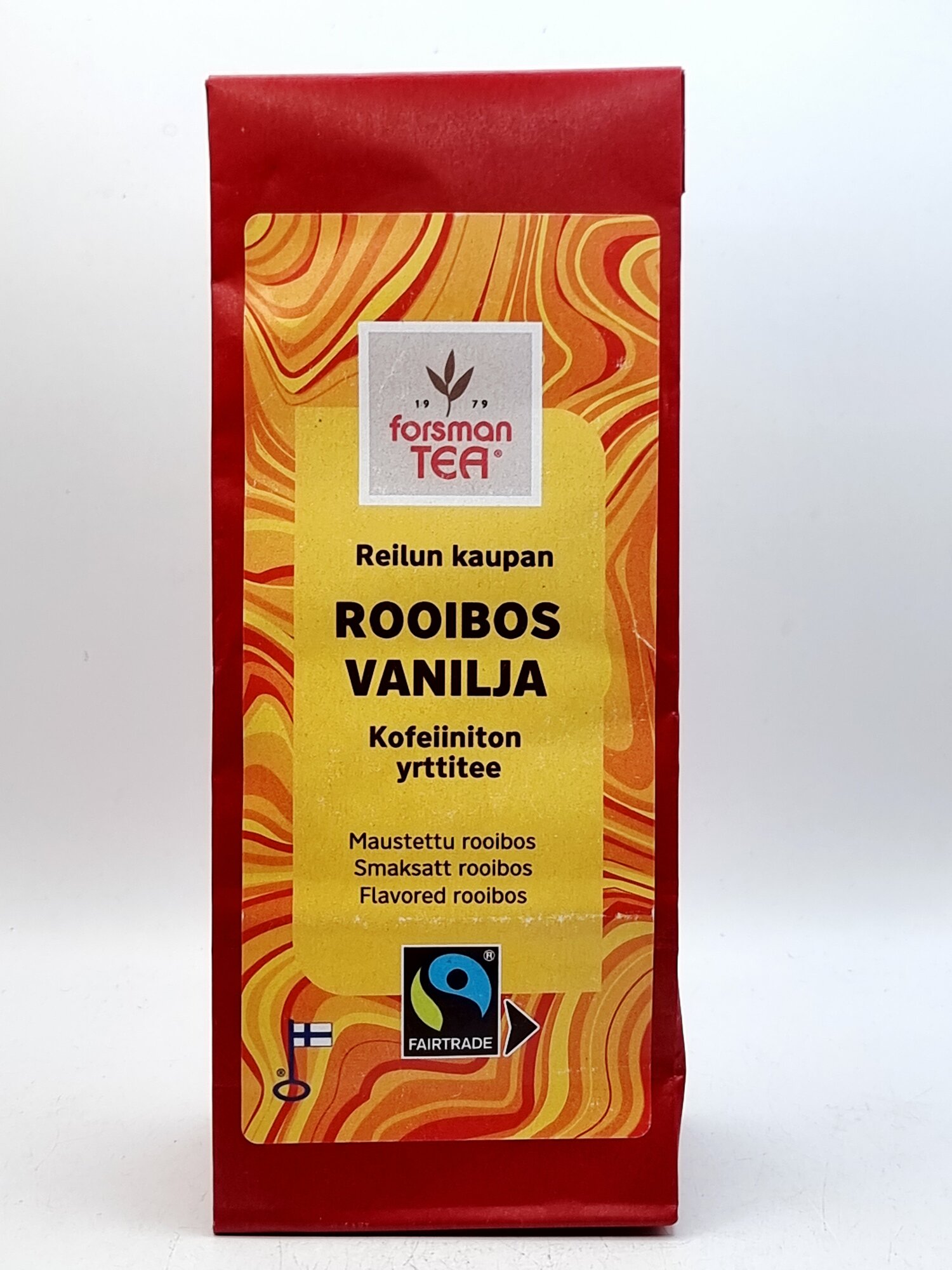 Травяной чай Forsman Ройбуш со вкусом ванили 60 г (из Финляндии)