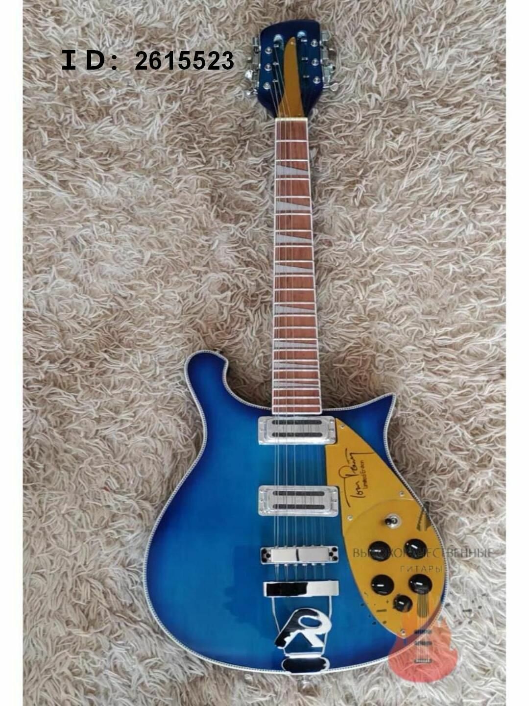 Кастомный 6-струнный бас-гитара модели Rickenbacker / Изготовлено в Китае