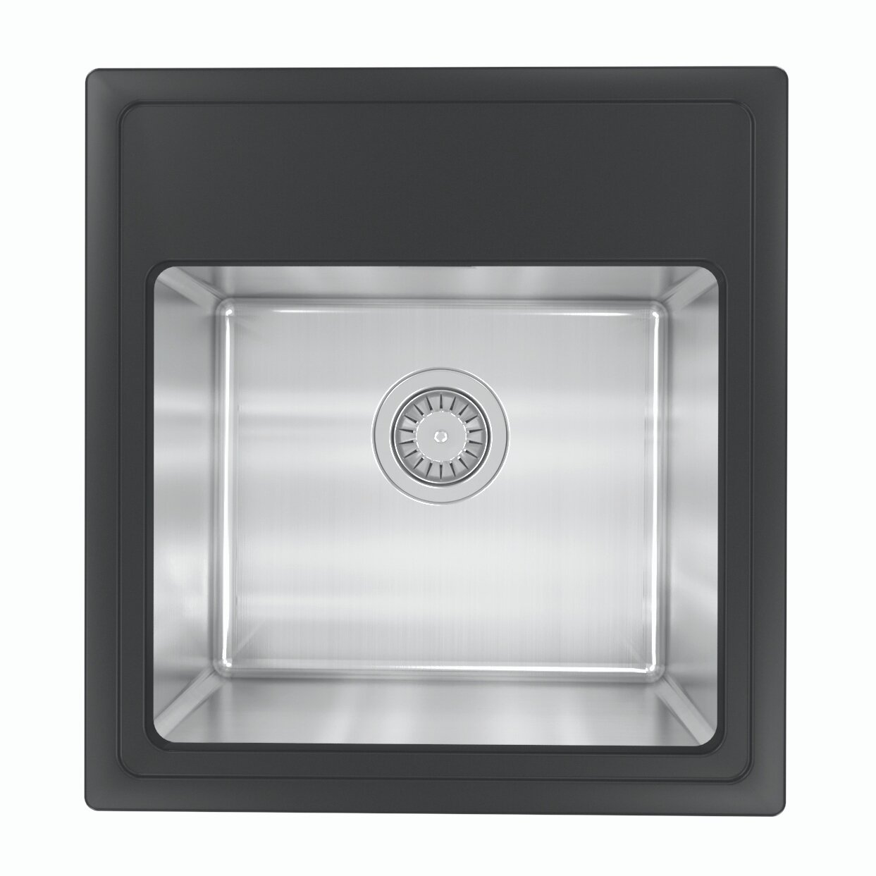 Кухонная мойка Florentina Комби 480 21.455. B0480.302 антрацит