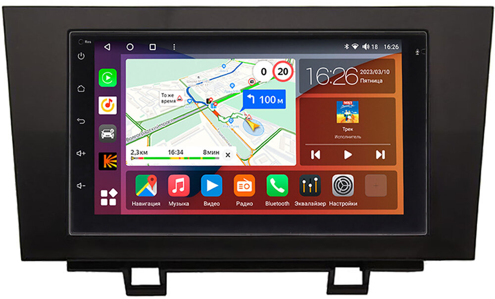 Штатная магнитола Toyota Windom (XV10) 1991-1996 Canbox H-Line 4478-RP-11-211-434 Android 10 (4G-SIM, 6/128, DSP, QLed)