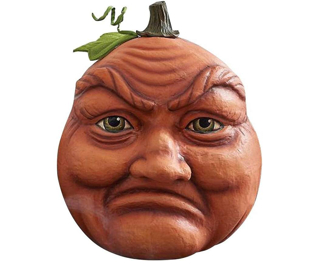 Style D Expressive Pumpkin Halloween Ornaments, Набор фигурок тыкв Expressive Pumpkin Family, Декоративные статуэтки из резины для стола, Гардинг для Хэллоуина, Размер 18*15*19cm