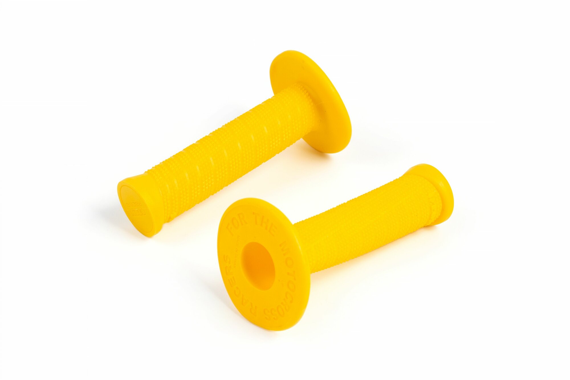 Грипсы универсальные OTOM 22-25 мм желтые для мотоцикла