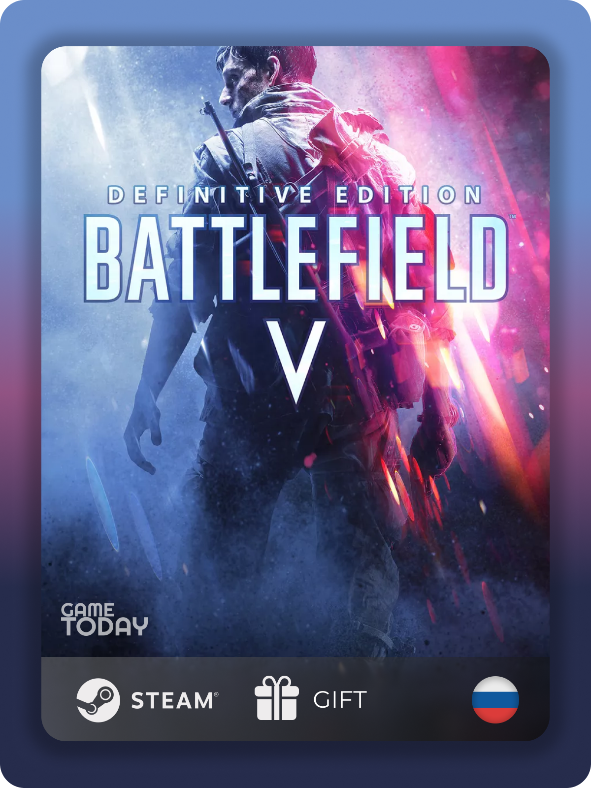 Battlefield V Definitive Edition | Игра в Steam | PC | Отправка подарком | Регион активации Россия
