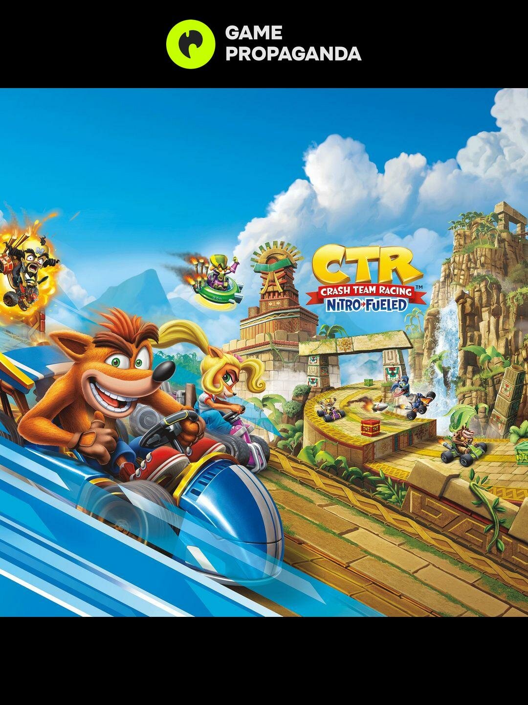 Игра Crash Team Racing Nitro-Fueled PS4 + 151 TRY на баланс PSN. Турция. Цифровая версия