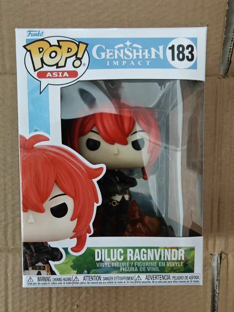 Фигурка Дилюк Рагнвиндр №183 Геншин Импакт Азиатская Версия