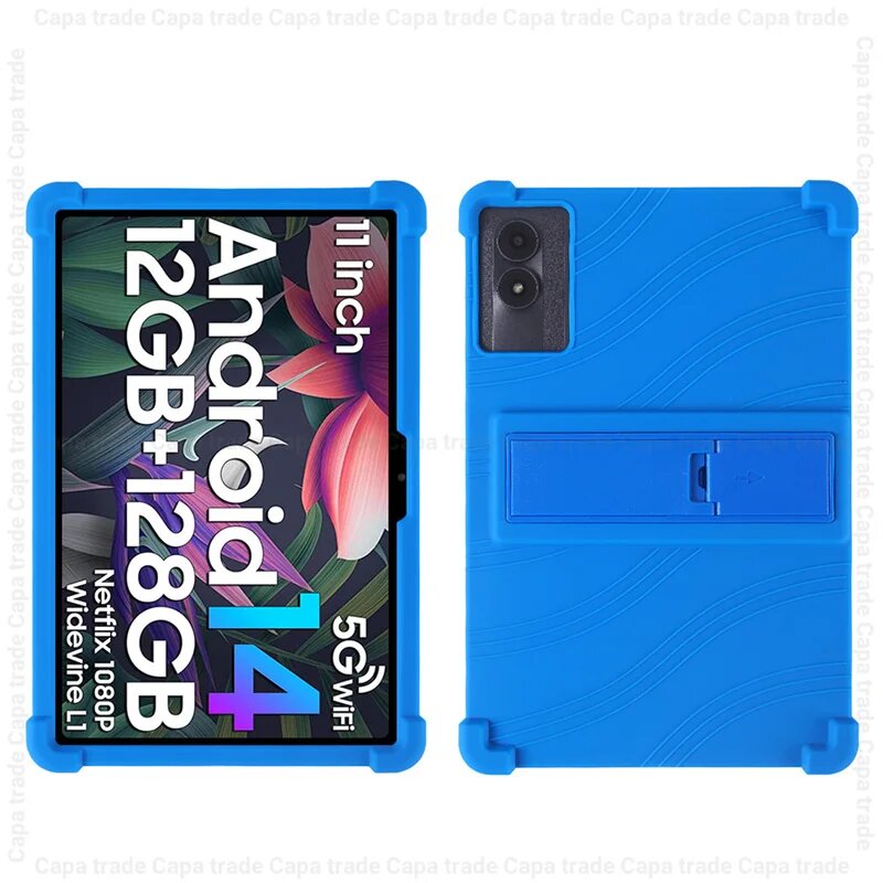 Противоударный силиконовый чехол для KENSHI Pad H16 LTE Dark Blue