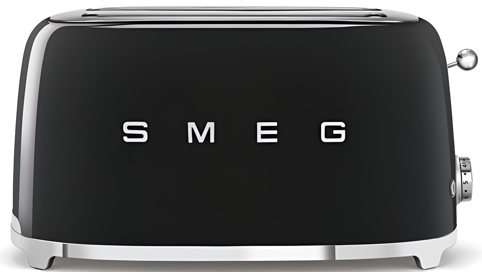Тостер SMEG TSF02BLEU, 4 ломтика, регулировка степени обжаривания, подогрев, разморозка
