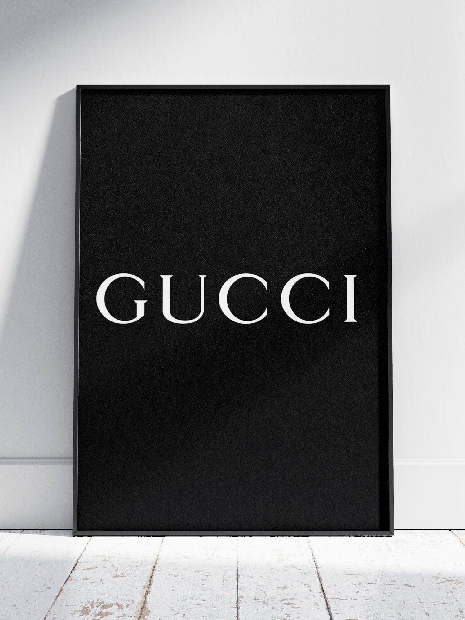 Плакат на стену для интерьера Бренды (Гуччи - Gucci 3) - Постер по моде и одежде формата A4 (21x30 см)