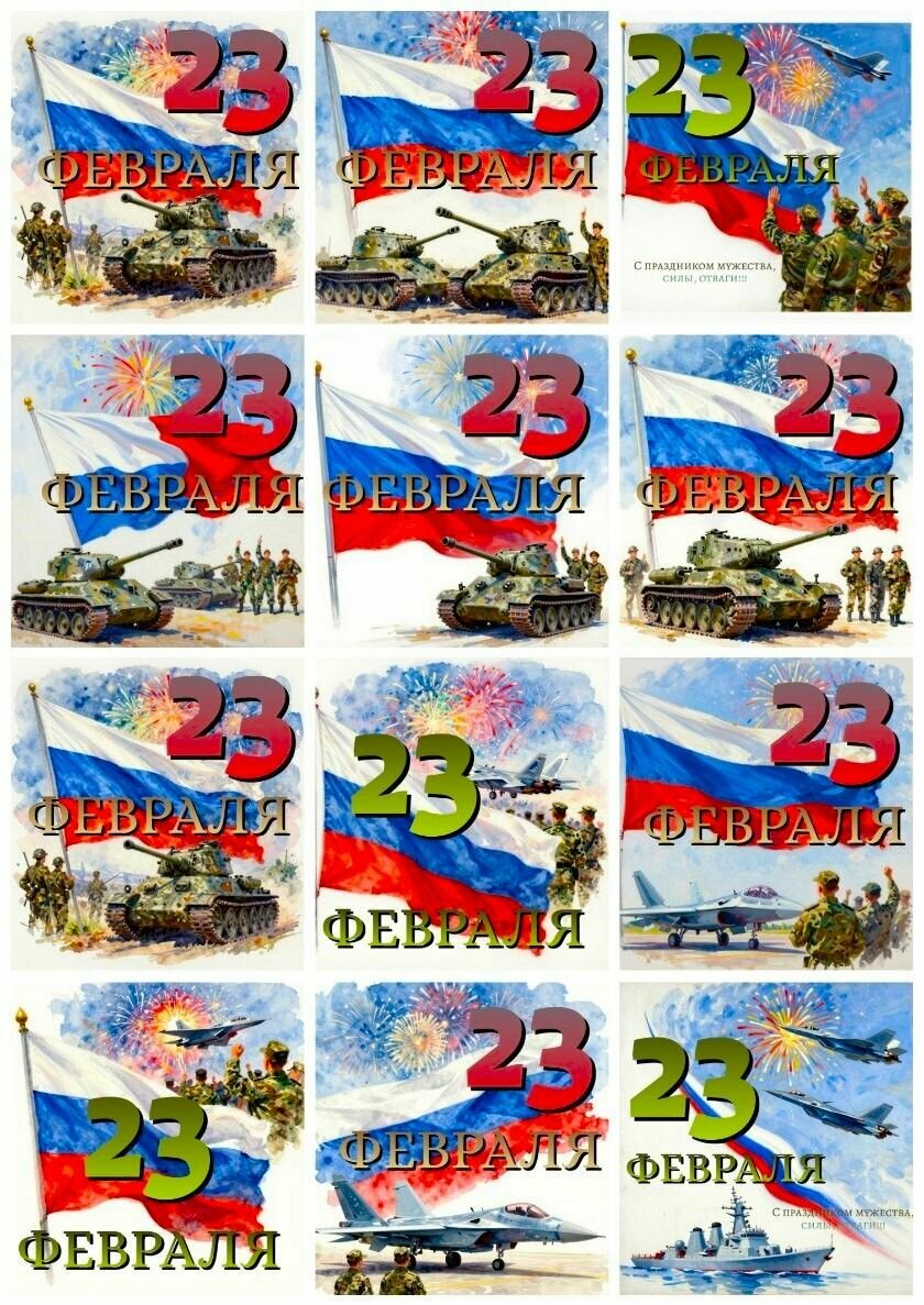 Водорастворимая бумага для мыла к 23 февраля А4