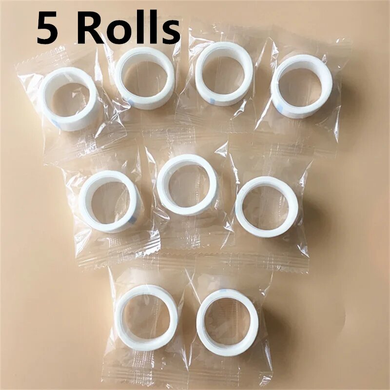 Белая Дышащая Медицинская Бумажная Лента Для Наращивания Ресниц, 5/10/20 Рулонов - Бумажный Пластырь-лента С Клеем Для Ресниц