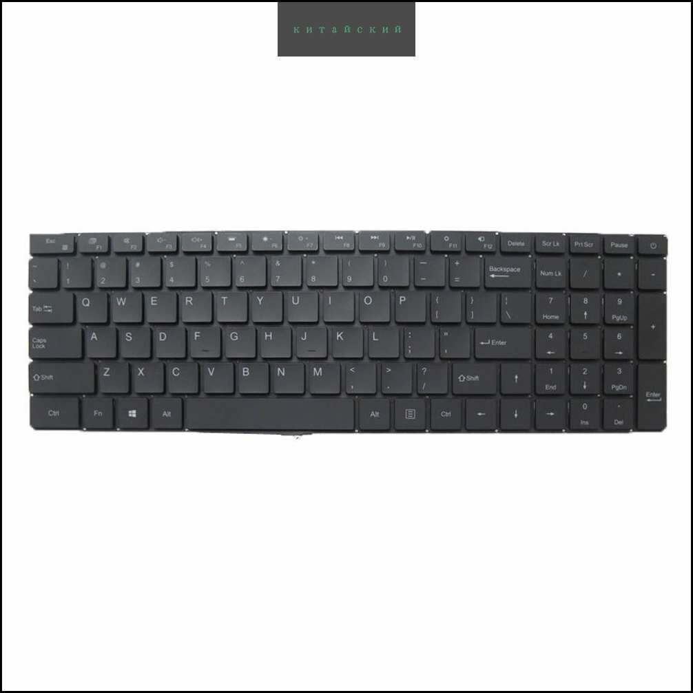 Ninkear A15 Plus Сменная клавиатура для ноутбука, английская, американская, с подсветкой, черная, новая
