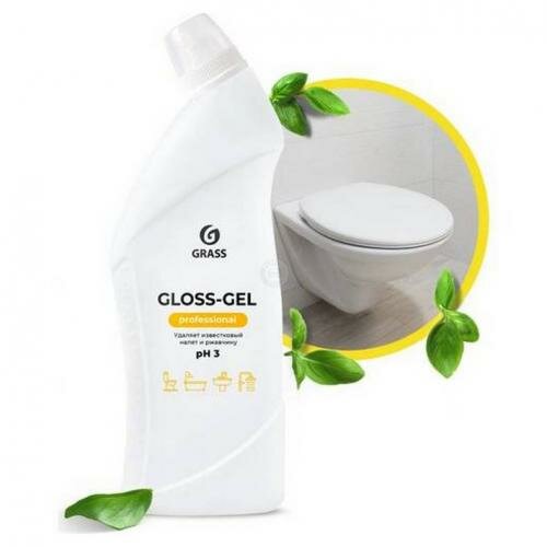 125568_средство чистящее! для сан. узлов gloss-gel Grass 125568