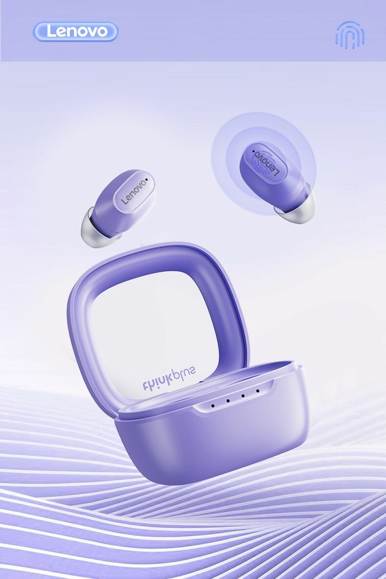 Lenovo ThinkPlus XT62 Bluetooth 5.3 Наушники беспроводные с микрофоном совместимые с Android
