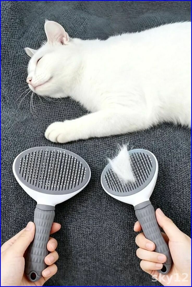 Расческа дешеддер для кошек и собак