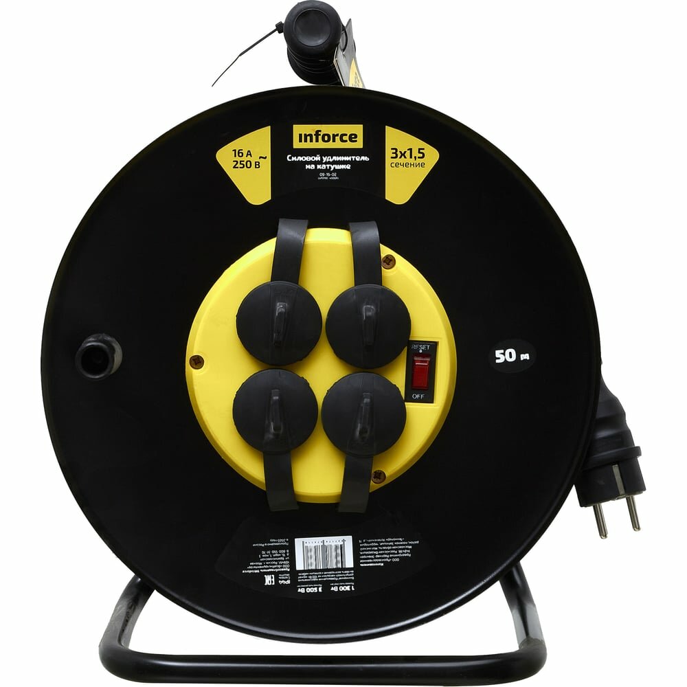 Силовой удлинитель Inforce 09-15-02