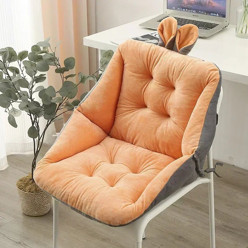 Мягкая подушка для сиденья Plush 40/45 см 45x45cm, Оранжевый, Orange